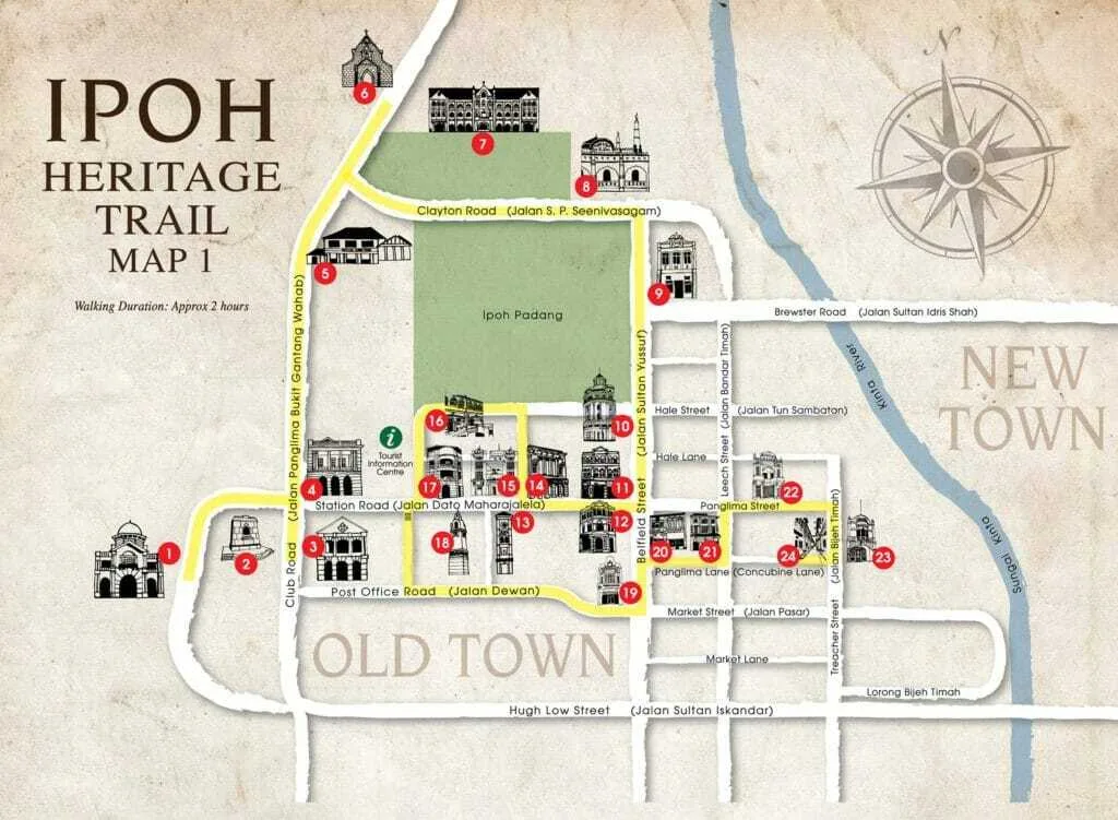 Ipoh in 2 days: a stroll between colonial past and street art